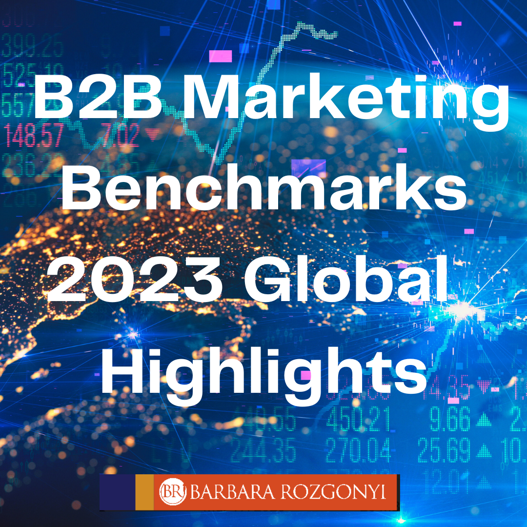 2023 B2B Global Marketing Benchmark Report Highlights for CMOs